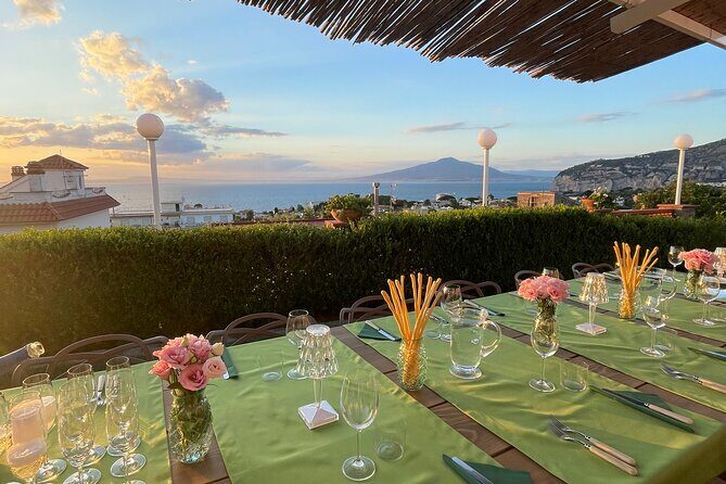 Gourmet Italian Dinner with Views of the Sorrento Coast - An Overview of the Experience