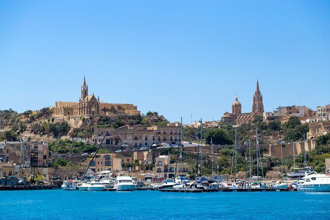 Gozo with bus including Blue Lagoon Comino & Sea Caves - Key Points