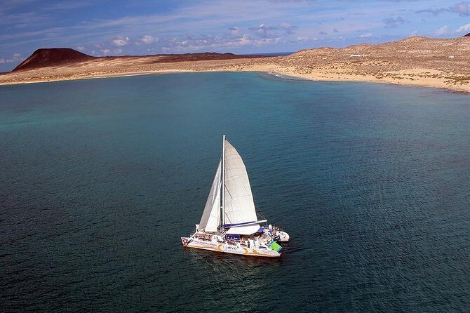 Graciosa Marine Reserve Catamaran Day Trip with Transfers - Key Points