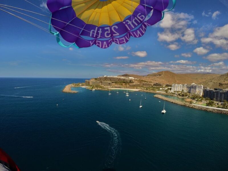 Gran Canaria: 1 to 3 Person Parasail over Anfi Beach - The Experience in Detail