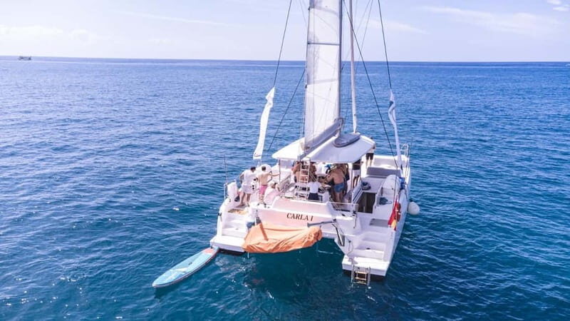Gran Canaria: Catamaran tour with lunch along unspoiled beaches - The Food and Drinks: A Meal to Remember