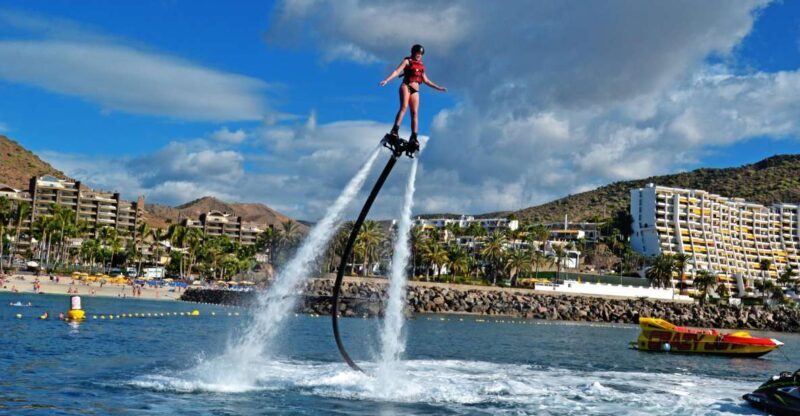 Gran Canaria: Flyboard Session at Anfi Beach - An In-Depth Look at the Flyboard Experience