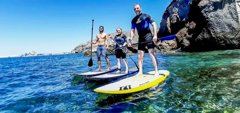 Gran Canaria: Stand-Up Paddle Lesson & Snorkeling Tour - The Guides and Learning Experience