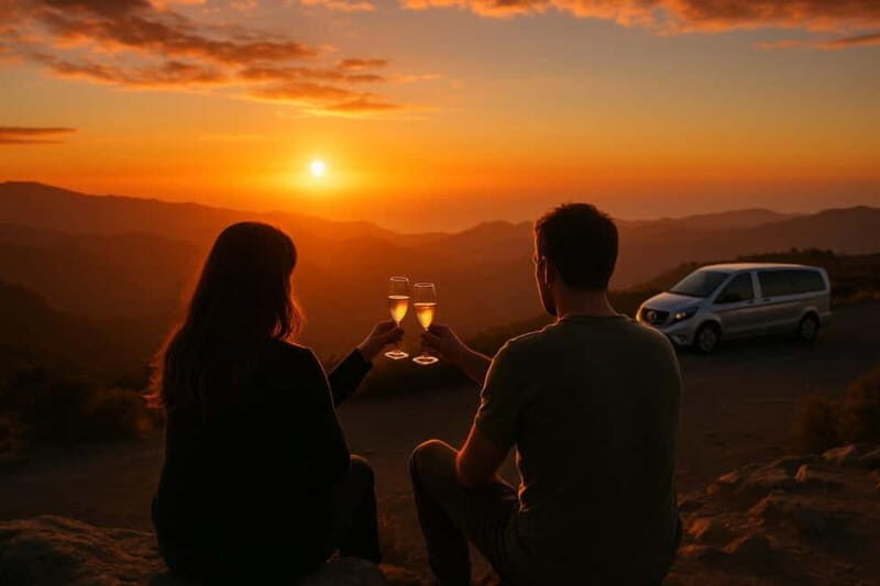 Gran Canaria: Sunset Tour with Champagne & Optional Dinner. - Key Points