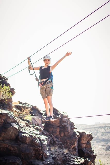 Gran Canaria : Vía Ferrata "Amor & Odio" - Medium level - Key Points