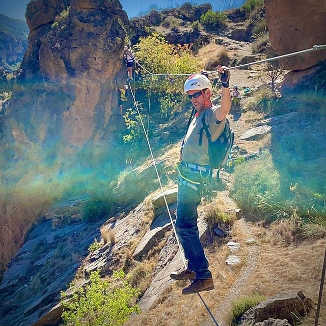 Granada: Vía Ferrata de Quentar - An Overview of the La Colmena Via Ferrata Experience
