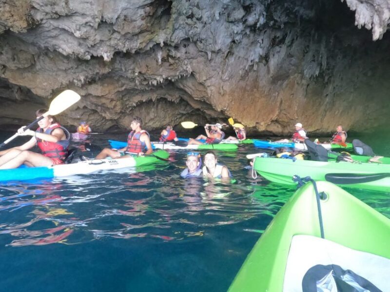 Granadella: Caló, Cova Llop Marí, and Ambolo Kayak Trip - Practical Details & Considerations