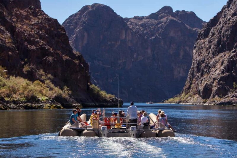 Grand Canyon Helicopter Flight & Hoover Dam River Float Raft - A Day of Contrasts: From Sky to River