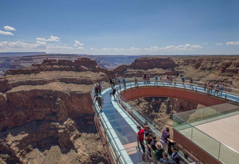 Grand Canyon West: Helicopter, Pontoon River Boat, & Skywalk - Key Points