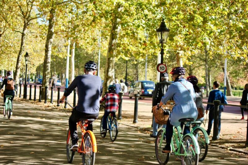 Grand London Half-Day Bicycle Tour - Key Points