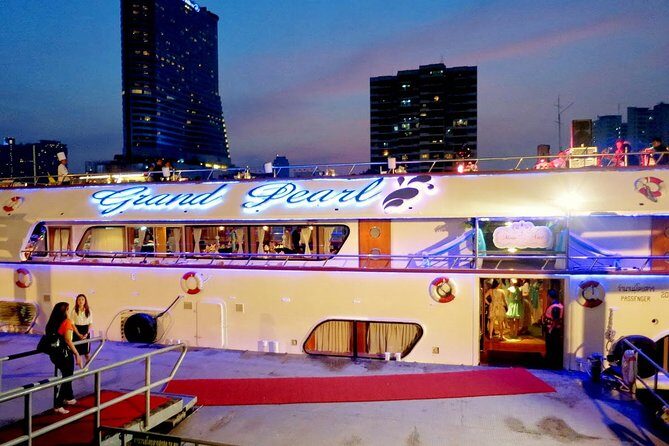 Grand Pearl Dinner Cruise along Chao Phraya River with Pickup - Frequently Asked Questions