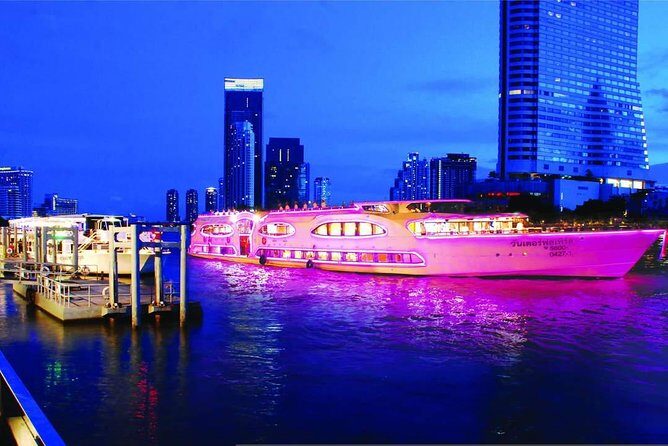 Grand Pearl Dinner Cruise Experience at Bangkok with Pickup - FAQ