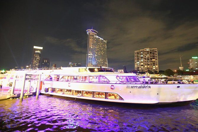 Grand Pearl Luxury Dinner Cruise in Bangkok Admission Ticket (SHA Plus) - Thorough Breakdown of the Itinerary