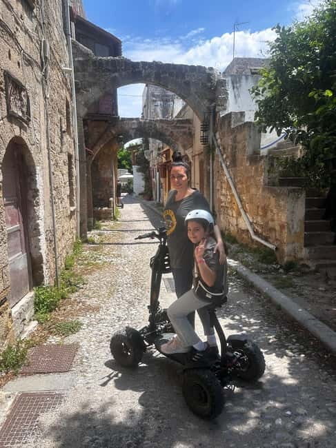 Grand Route in Rhodes With a Small ATV - What to Keep in Mind