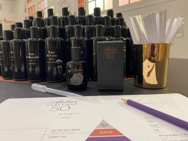 Grasse: 1-hour Perfume Workshop - The Historic Molinard Perfume Factory