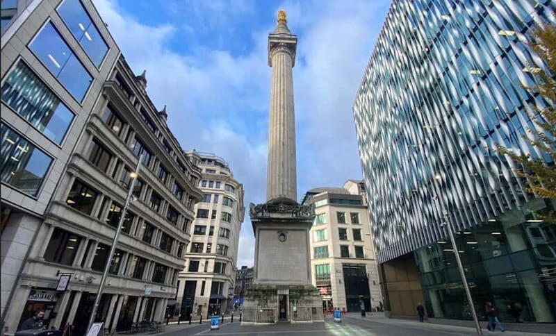 Great Fire of London Monument & optional Tower of London - A Closer Look at the Experience