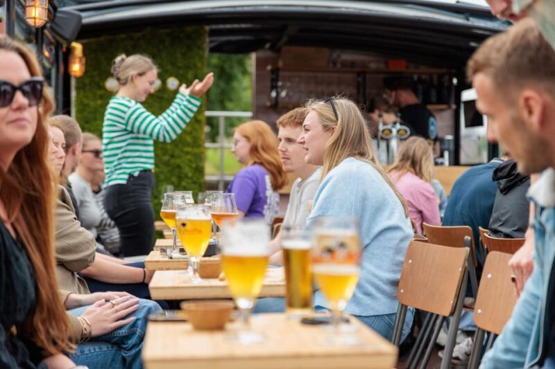 Groningen: Terrace Boat Experience with a Cozy Bar - An In-Depth Look at the Floating Terrace Experience