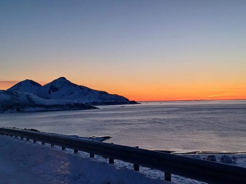 Grøtfjord, Tromsø. Unique Artic scenic route. - Key Points