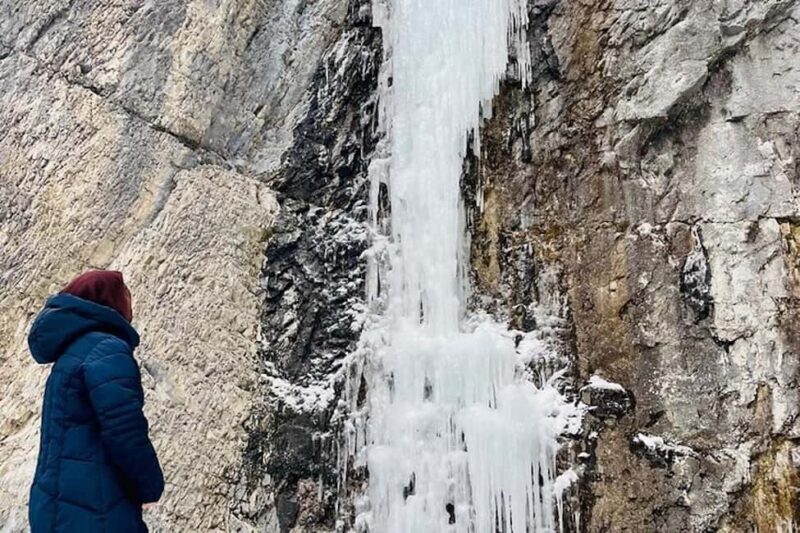 Grotto Canyon Ice Walk with Indigenous Pictographs - Key Points