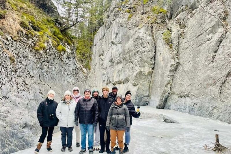 Grotto Canyon Ice Walk with Indigenous Pictographs - An In-Depth Look at the Grotto Canyon Ice Walk