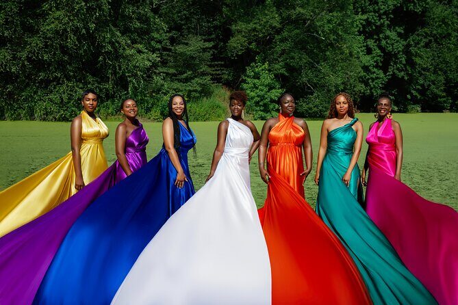 Group Session (3 people) with Dream Flying Dress Photography - The Setup: What’s Included