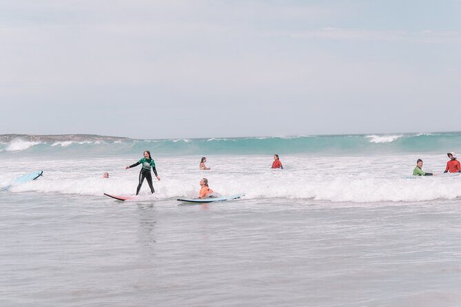 Group Surf Lesson in Corny Point - An Authentic Intro to Surfing with Neptunes Surf Coaching