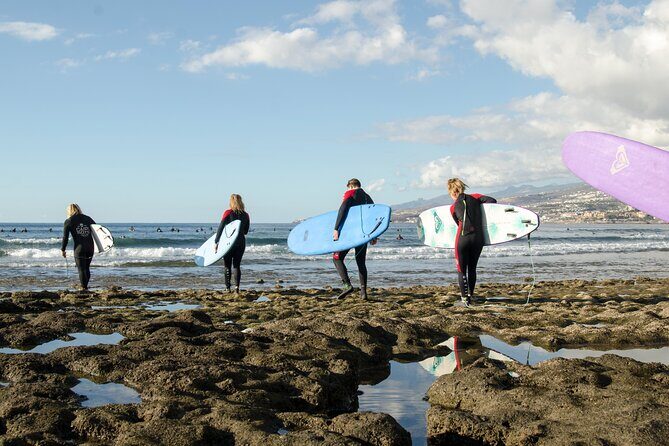 Group Surf Lesson in Playa de las Americas - The Setting: Playa de las Americas