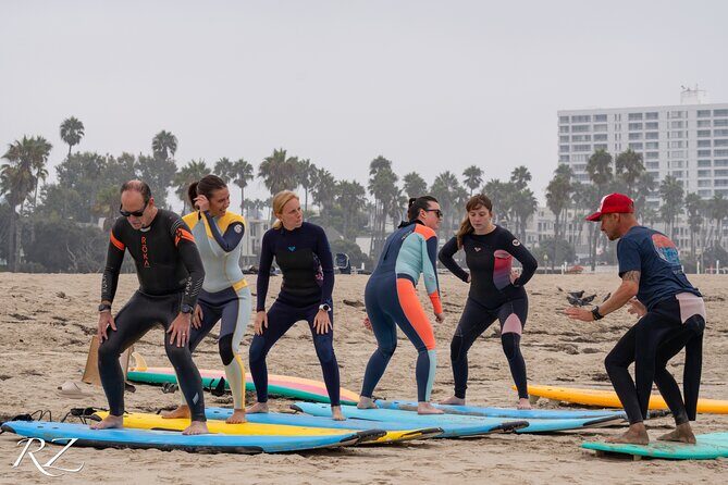 Group Surf Lesson in Santa Monica - Introduction