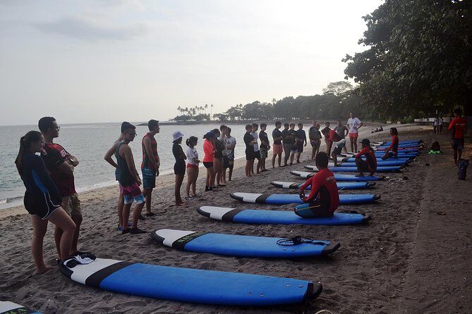 Group Surf Lesson Senggigi Lombok - Key Points