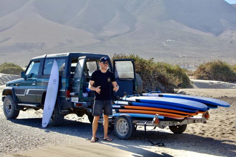 Group Surf Lessons in Lanzarote, learn with a local team - An Overview of Lanzarote’s Unique Setting
