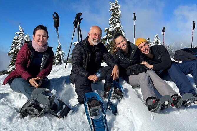 Grouse Mountain Snowshoeing Adventure with Scenic Skyride - Descending and Return