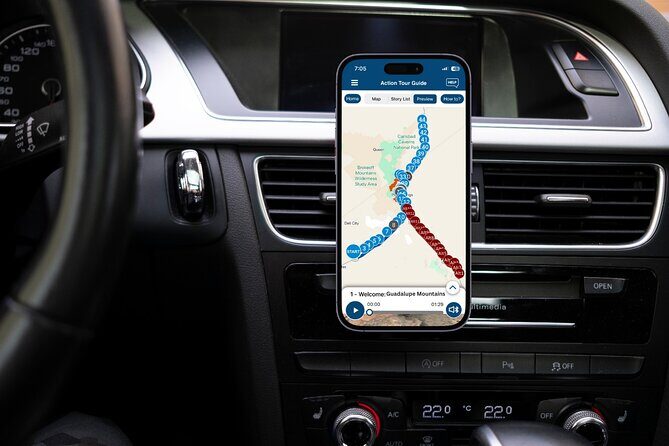 Guadalupe Mountains Self-Guided Audio Driving Tour - Key Points