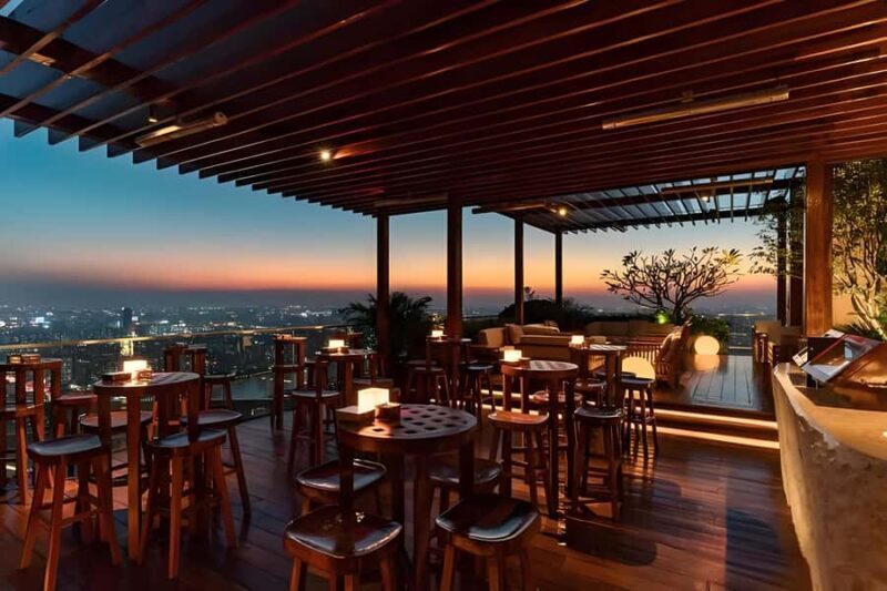 GuangZhou: 70 Floor RoofTop openair Bar, Sunset & Light Show - The Itinerary and What to Expect