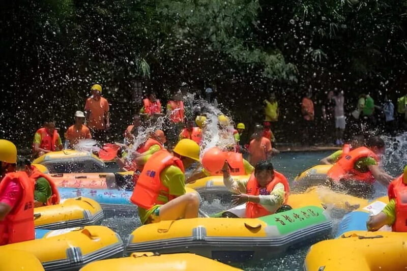 Guangzhou: Gulong Gorge Rafting, Glass Bridge & Racing - An Action-Packed Day from Start to Finish