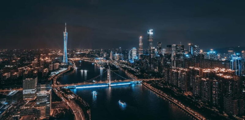 Guangzhou: Pearl River 1-hour Night Cruise (Optional Piers) - Key Points