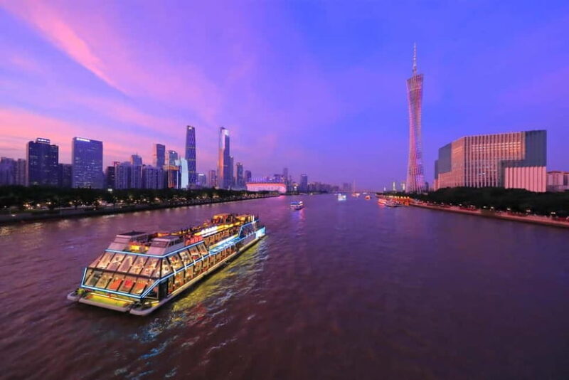 Guangzhou: Pearl River 1-hour Night Cruise (Optional Piers) - The Experience of the Cruise