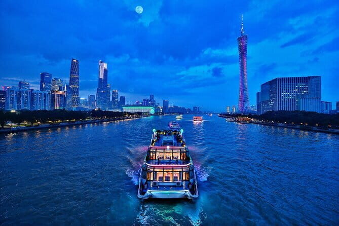 Guangzhou Pearl River Night Cruise and Canton Tower Night Tour - Key Points