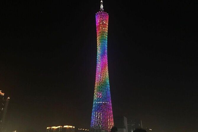 Guangzhou Private Night Tour Canton Tower and Pearl River Cruise - Key Points