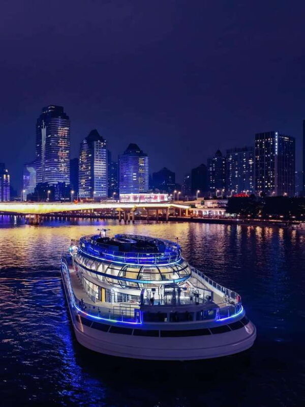 Guangzhou: Roundtrip Cruise Night View from Canton Tower - The Sum Up