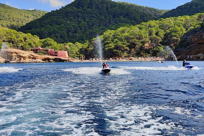 Guided Activity on a Jet Ski to Cala Salada Ibiza - The Experience in Detail