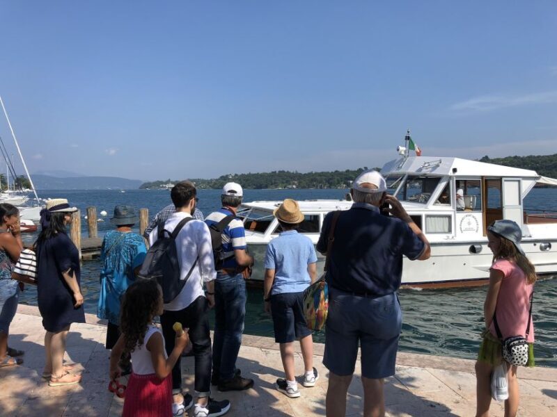Guided Boat Cruise to Sirmione from Garda/Bardolino - The Return Journey
