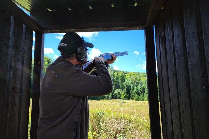Guided Clay Target Shooting in Haliburton Forest - Key Points