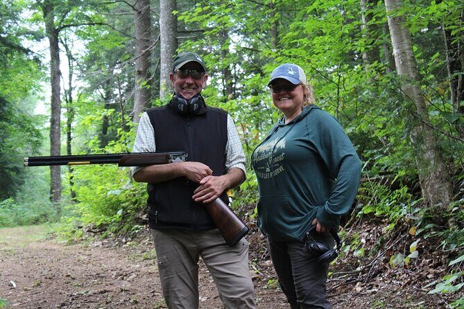 Guided Clay Target Shooting in Haliburton Forest - An Authentic, Well-Guided Shooting Adventure