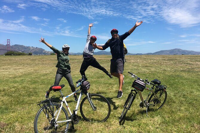 Guided E-Bike tour across SF to the Golden Gate Bridge and back - Key Points