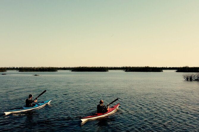 Guided excursion for small groups by kayak in Valle da Pesca - Key Points