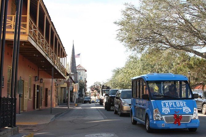 Guided Historical Tour of St. Augustine Per Person - Transportation, Timing, and Group Size