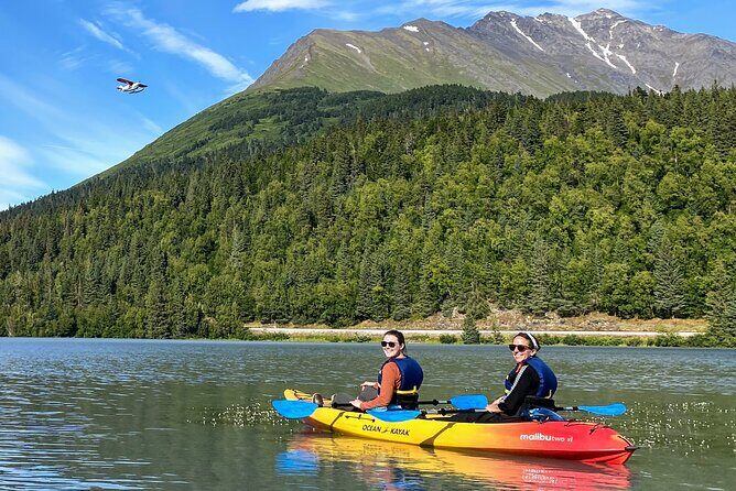 Guided Kayak Tour on Trail Lake - A Closer Look at the Trail Lake Kayak Tour