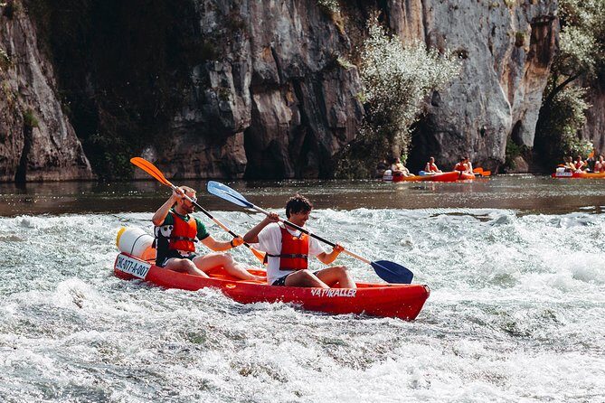 Guided kayaking on the Nalón river Oviedo - Key Points
