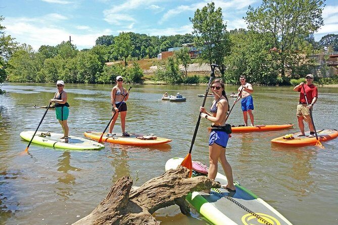 Guided Paddleboard Tour Through Asheville's River Arts District - An Overview of the Experience