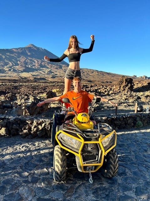 guided quad tour of Tenerife's Teide volcano - Key Points
